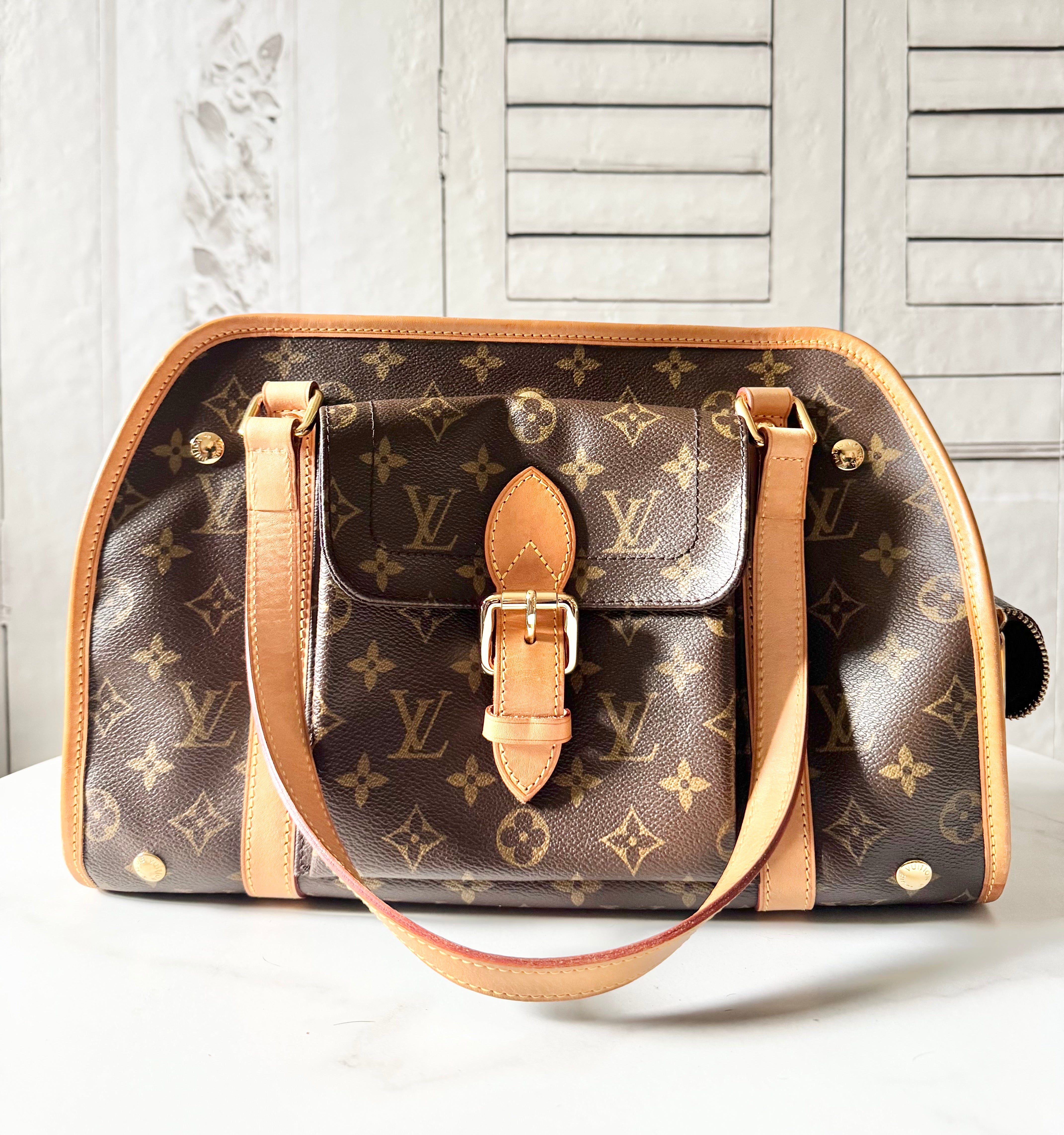 Louis Vuitton Monogram Sac Baxter PM Pet Carrier – 2ndLove Luxury Boutique